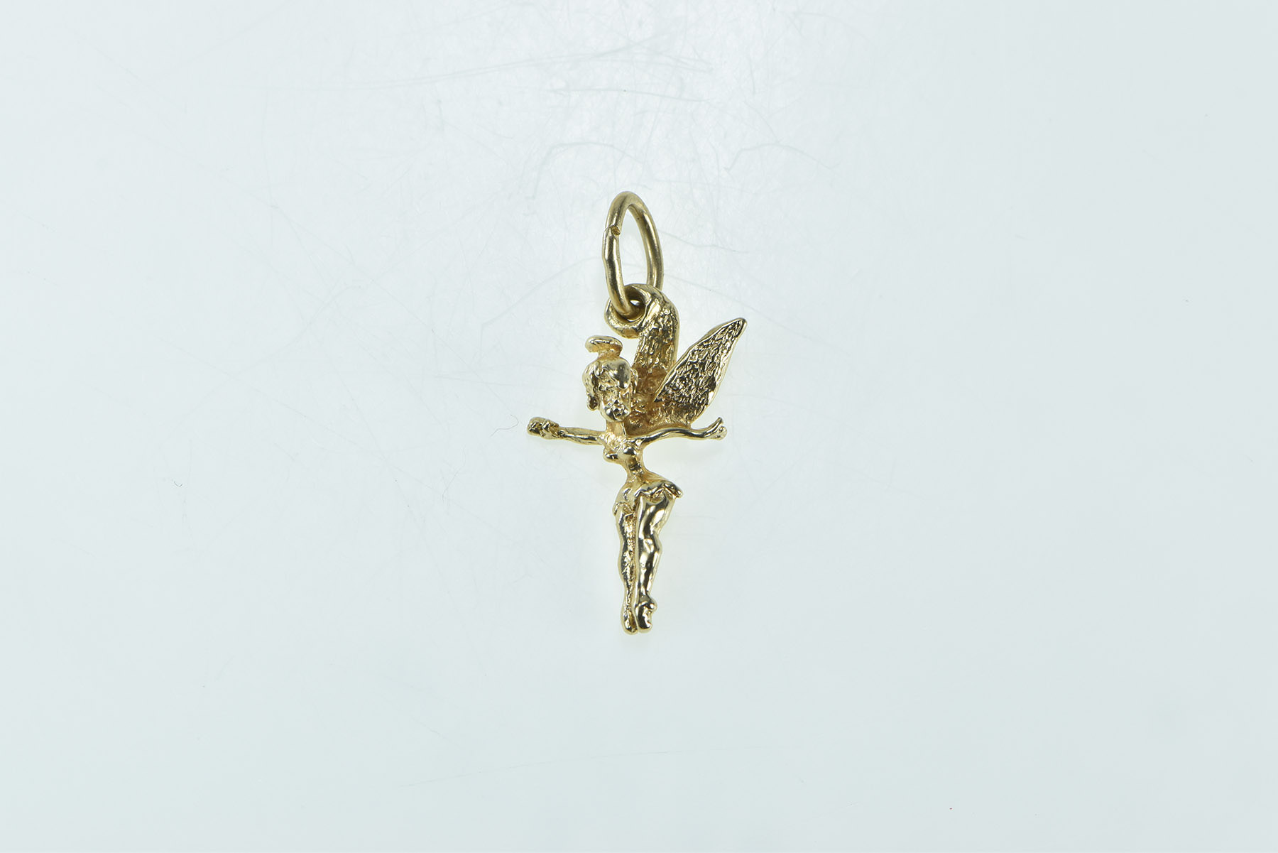 Sterling Silver 3D Tinkerbell Walt Disney Productions Pixie Charm ...