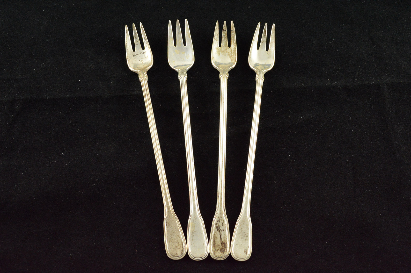 Sterling Silver (4) Tiffany & Co. Olive Forks | Property Room