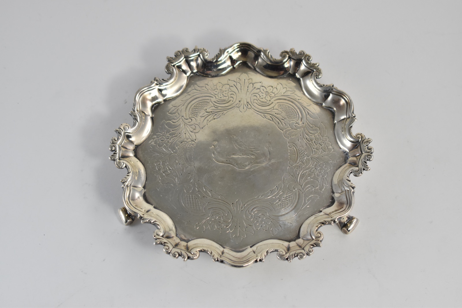 Sterling Silver Dublin Ireland Alta Petit Strength In Unity Engraved ...