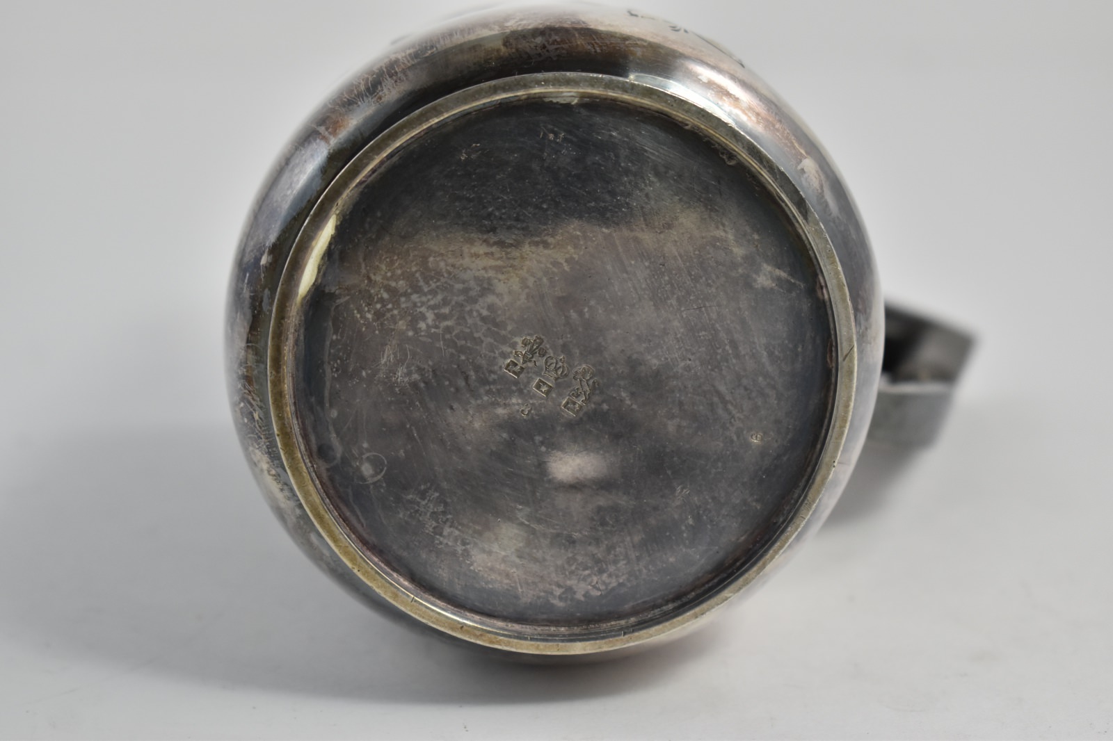 Sterling Silver EG Webster & Son Ornate Floral Scroll Engraved Creamer ...