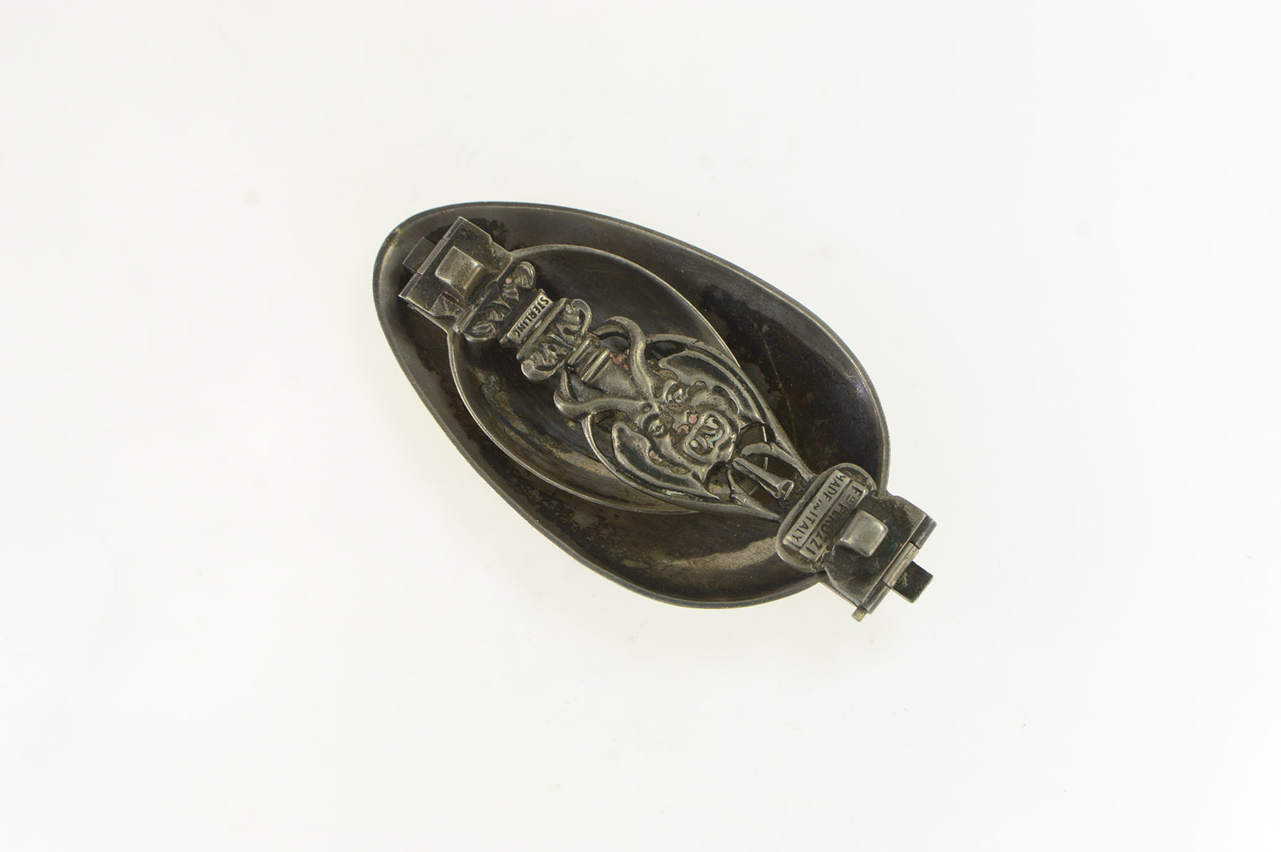 Sterling Silver Fili Peruzzi Italian Angel Demon Folding Spoon ...
