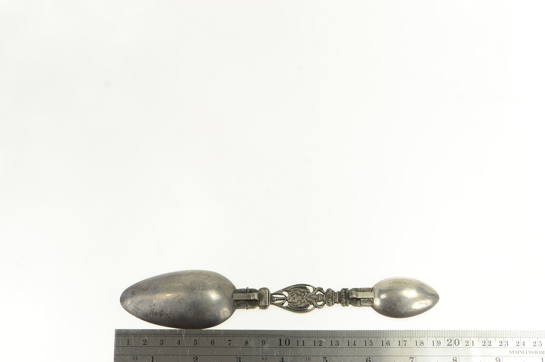 Sterling Silver Fili Peruzzi Italian Angel Demon Folding Spoon ...
