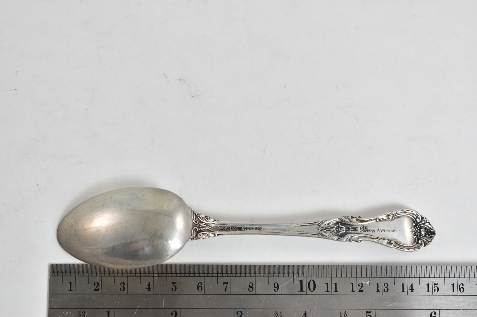 Sterling Silver Gorham King Edward Pattern Tea Spoon | Property Room