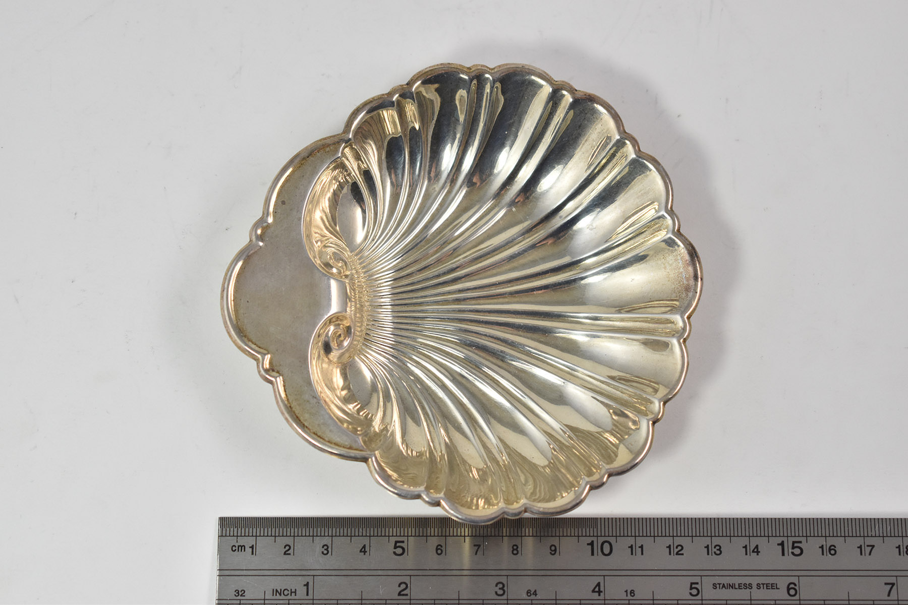 Sterling Silver Gorham Vintage Scallop Shell Dish | Property Room
