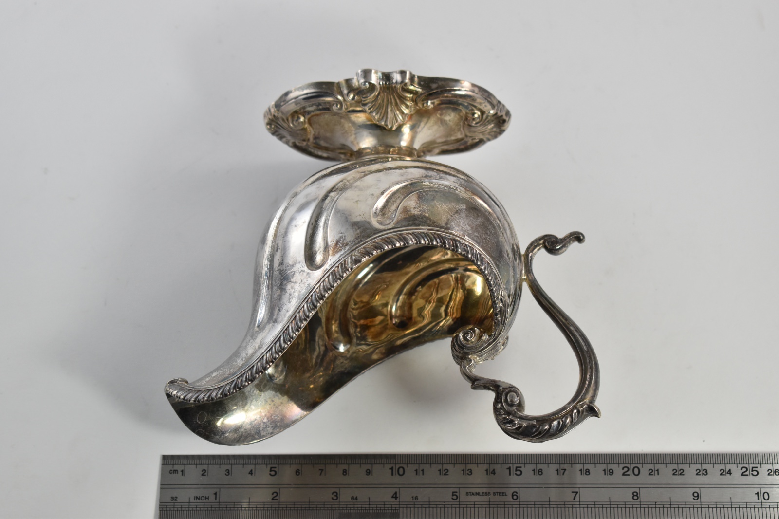 Sterling Silver Howard & Co 1852 Rococo Mace Engraved | Property Room