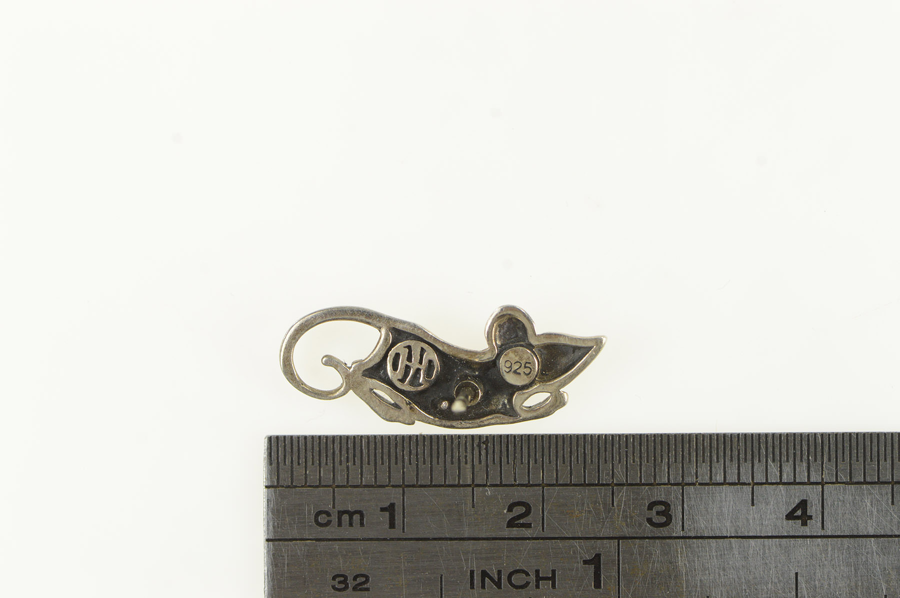 Sterling Silver John Hardy Mouse Chinese Zodiac Lapel Pin/Brooch ...