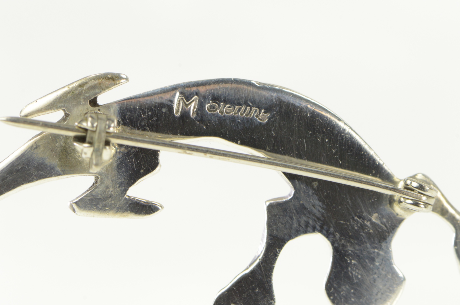 Sterling Silver Melissa Yazzie Navajo Native American Lizard Pin/Brooch ...
