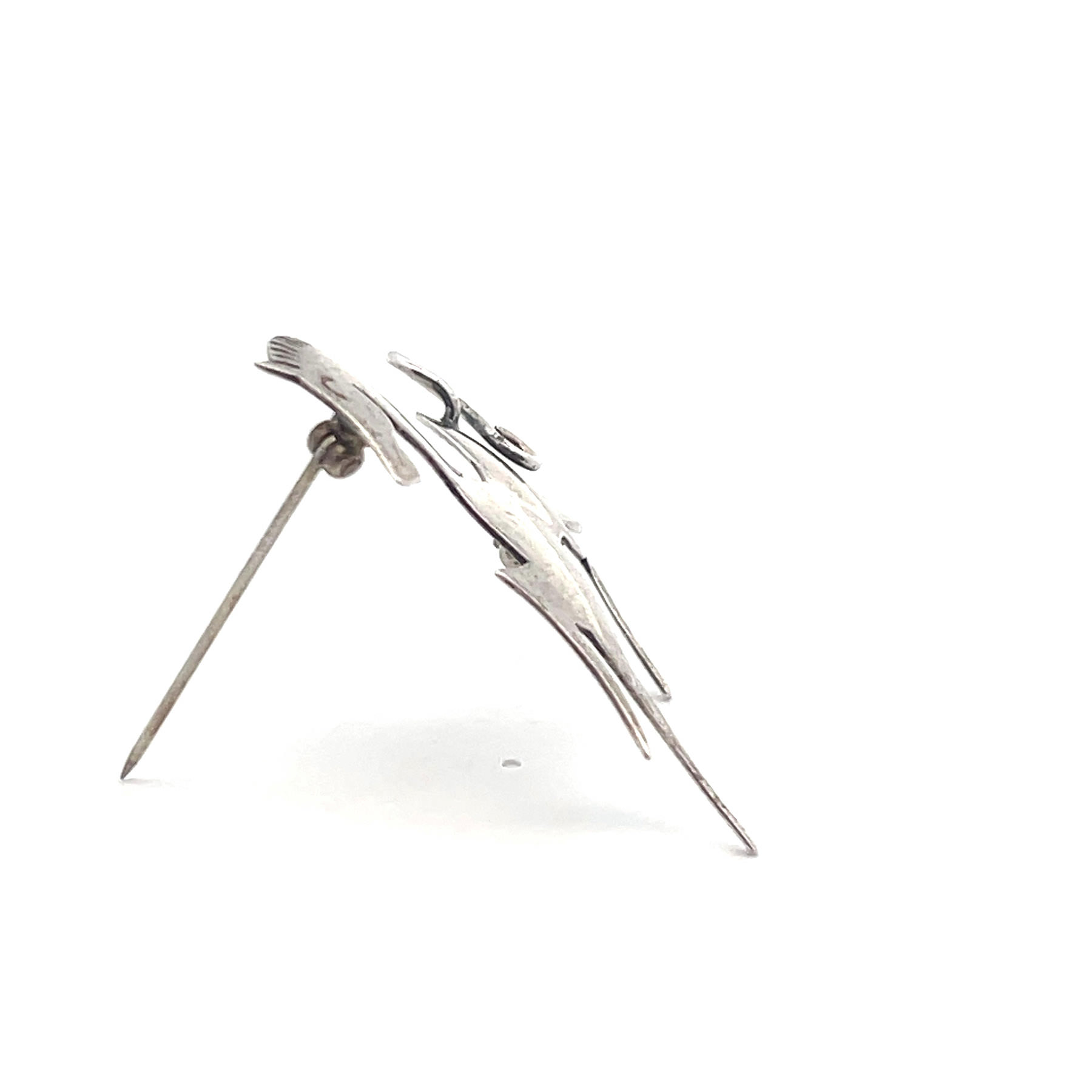 Sterling Silver Orb Otto Robert Bade Prancing Horse Vintage Pin/Brooch ...