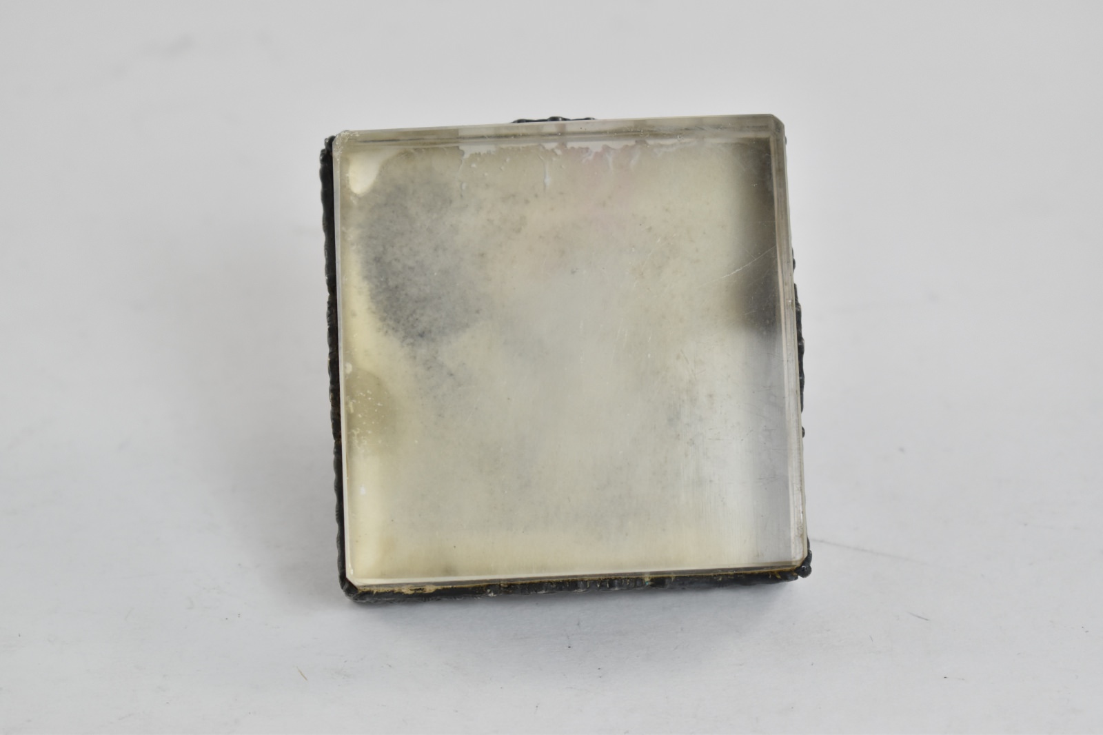 Sterling Silver Ornate Glass Letter Sealer Press Paperweight | Property ...