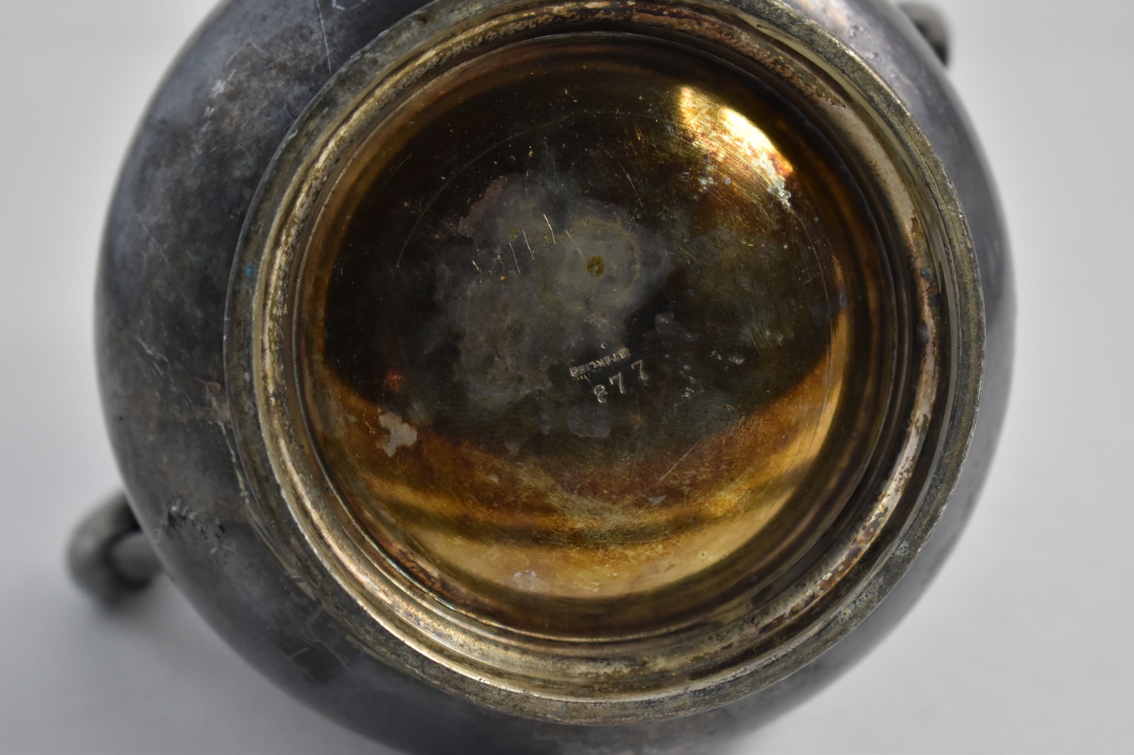 Sterling Silver Ornate Greek Mythology Motif Sugar Bowl | Property Room