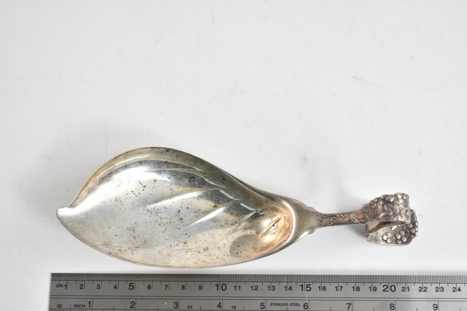 Sterling Silver Tiffany & Co Grape Vine Modified Ice Cream Serving ...