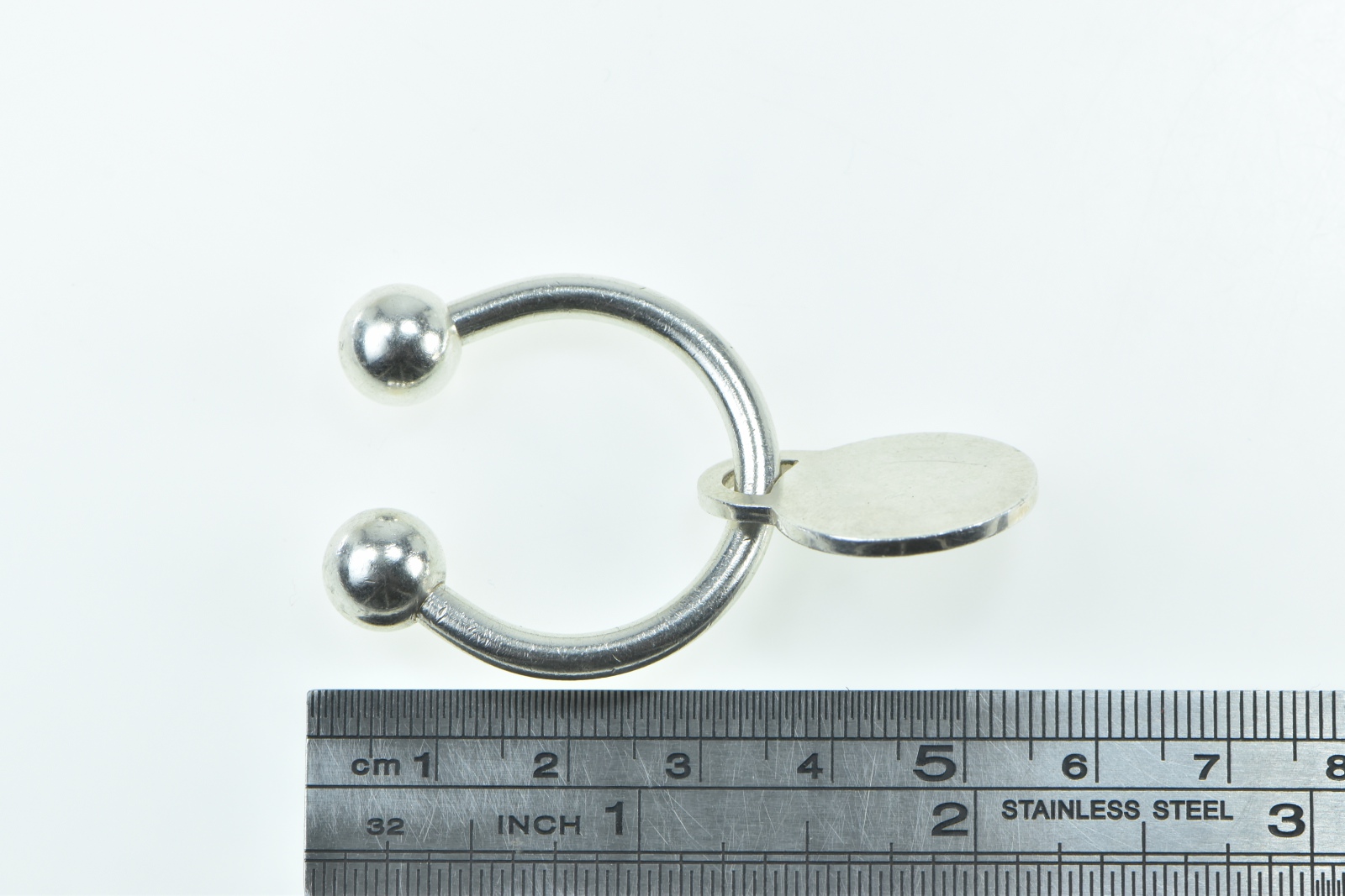 Sterling Silver Tiffany & Co. Horseshoe Vintage Keychain | Property Room