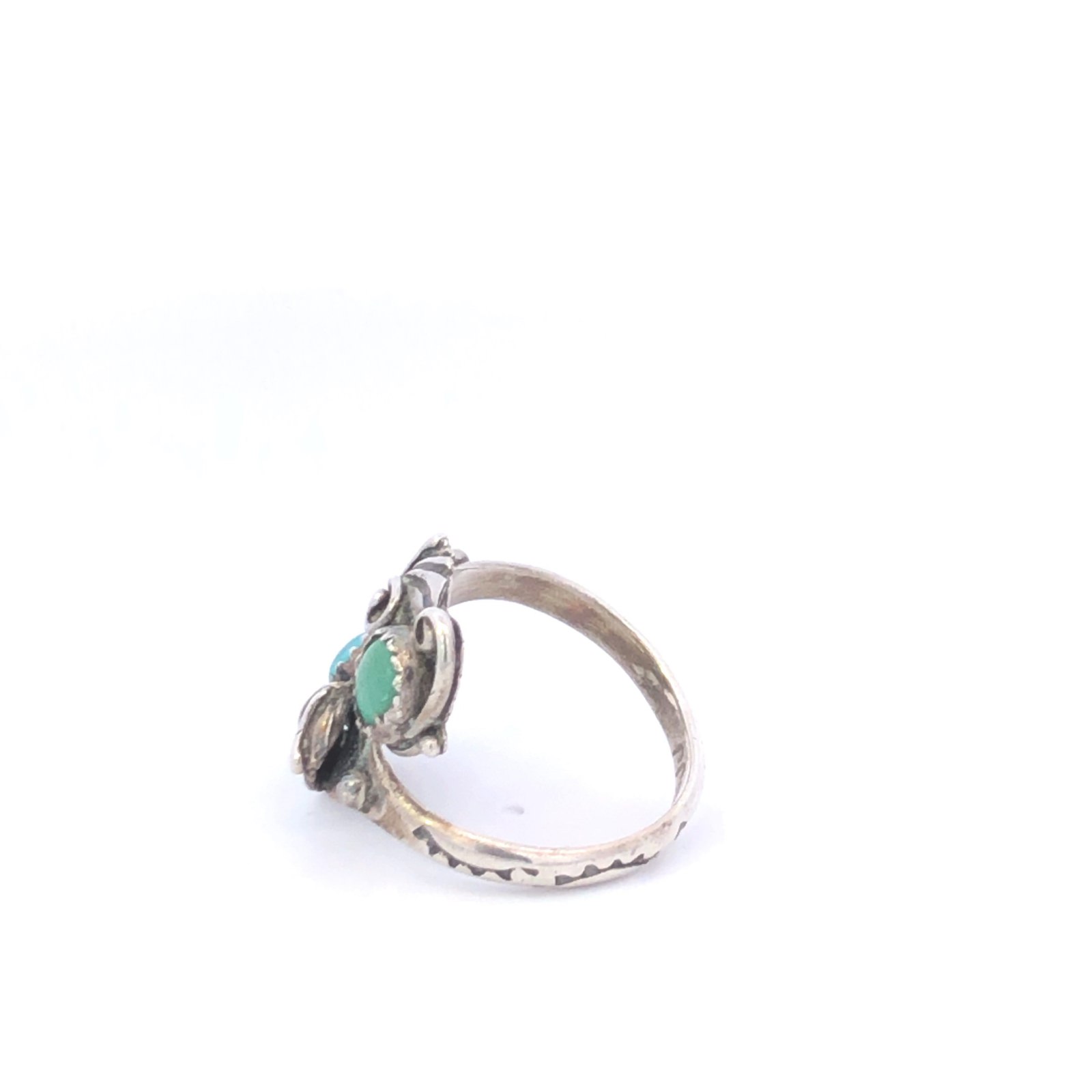 Sterling Silver Turquoise John Chavez Native American Ring, Size 9.5 ...