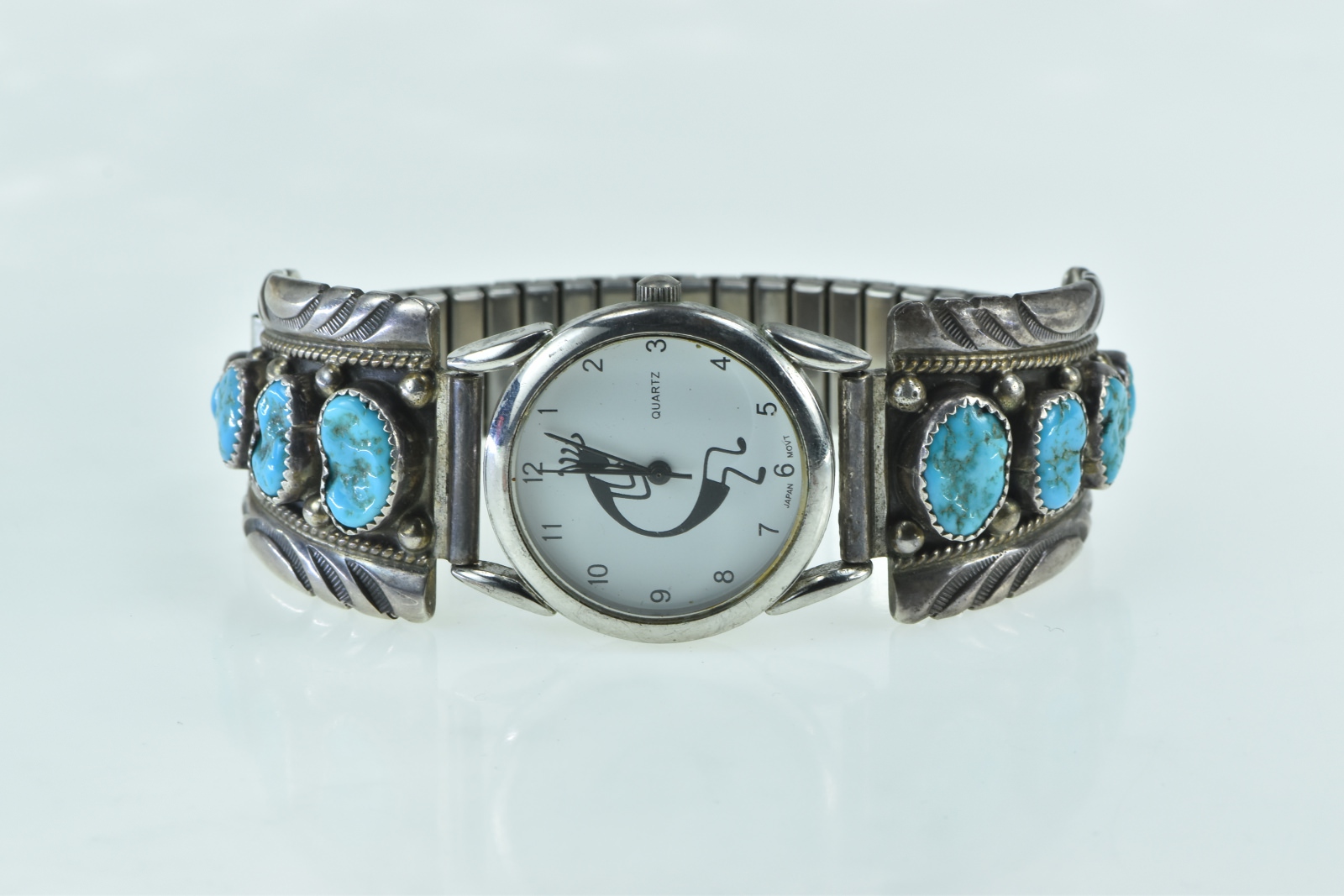 Thomas Francisco Turquoise Kokopeli Vintage Watch - Men's | Property Room