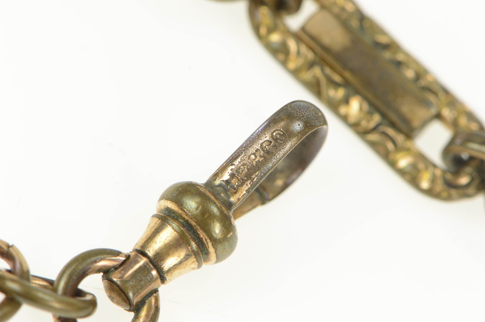 Victorian Ornate Scroll Steampunk Chain Pocket Watch Fob | Property Room