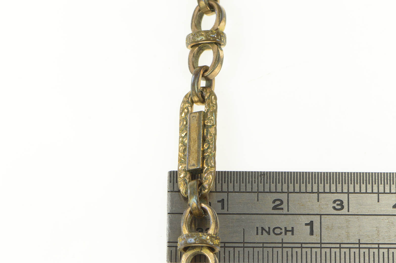 Victorian Ornate Scroll Steampunk Chain Pocket Watch Fob | Property Room