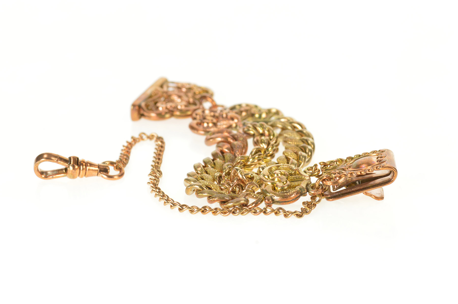 Victorian Ornate Scrollwork Chain Watch Fob | Property Room