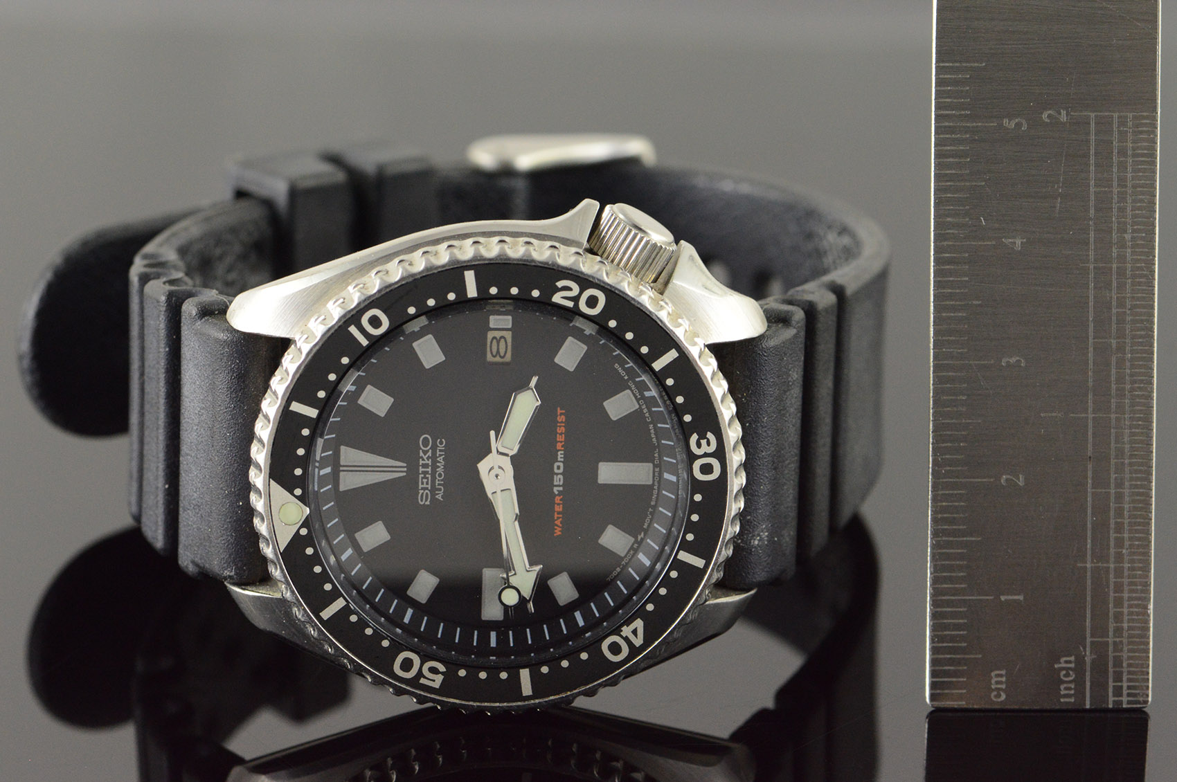 Vintage 42mm Seiko Automatic Dive Watch 150m 7002-7009 Watch - Men's ...