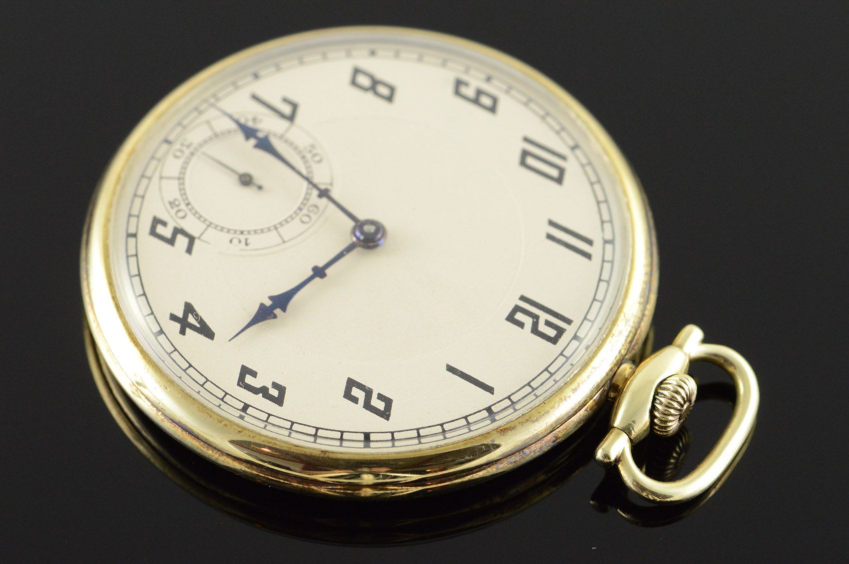 Vintage MYR Watch Co. Vincennes 17 Jewel 5 Position Pocket Watch ...