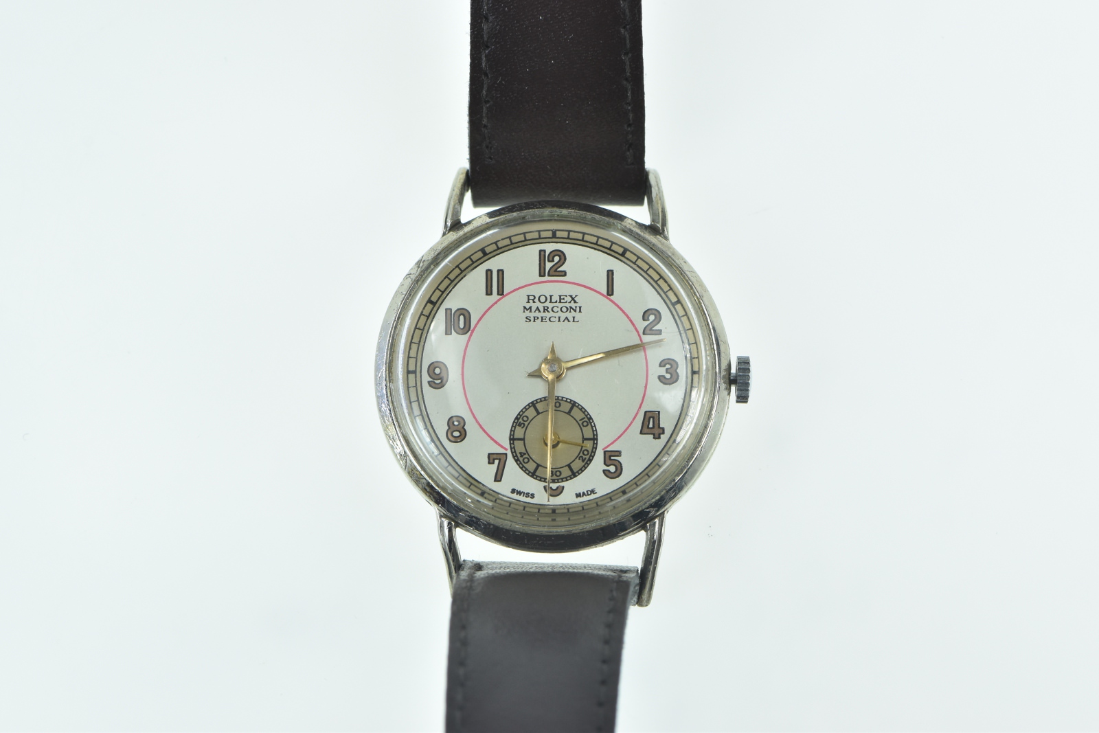 Vintage Rolex Marconi Special Stainless Watch - Men's | Property Room