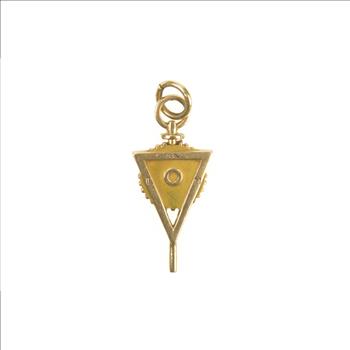 10K Alpha Pi Mu Engineering Fraternity Yellow Gold Charm/Pendant ...