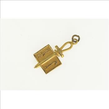 10K Pi Lambda Theta Education Honor Society Yellow Gold Charm/Pendant ...