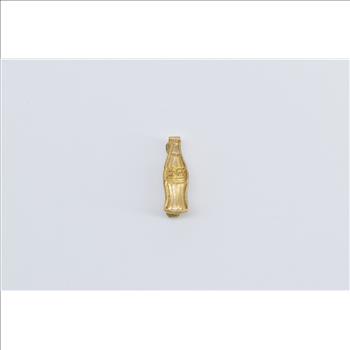 10K Vintage Coca Cola Bottle Service Lapel Yellow Gold Pin/Brooch ...