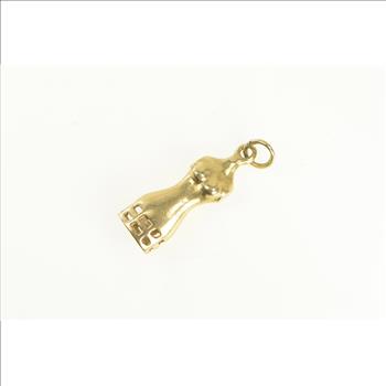14K 3D Mannequin Female Form Body Fashion Yellow Gold Charm/Pendant ...
