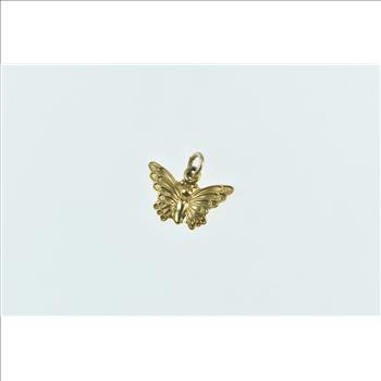14K Butterfly Change Beauty Symbol Yellow Gold Charm/Pendant | Property ...