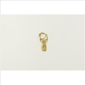 14K Swimming Flipper Fin Yellow Gold Charm/Pendant | Property Room