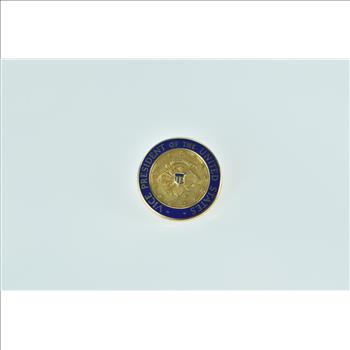 14K Vice President of the United States Enamel Yellow Gold Pin/Brooch ...