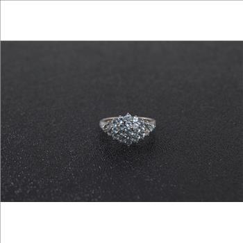 4g Solid Silver Sterling Ring Size 8.25 / Marked 925 | Property Room