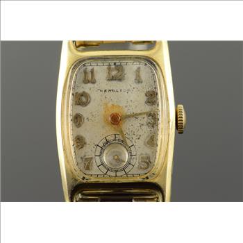 Hamilton 19 Jewel Vintage Grade 982 Wrist Watch - Men's | Property Room