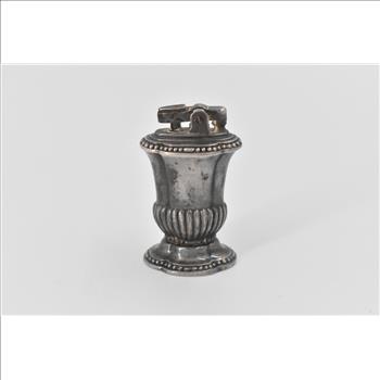 Silver Plated 1950's Ronson Mayfair Ornate Table Lighter | Property Room