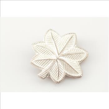 Solid Silver WW2 US Army USMC Lieutenant Colonel MILITARIA Sterling Pin ...