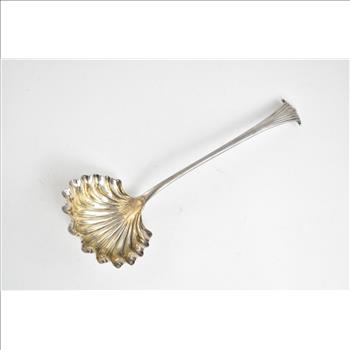 Sterling Silver 1951 Thomas Bradbury & Sons Scallop Shell Ladle ...