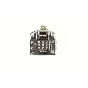 Sterling Silver 3D Articulated Cash Register Money Charm/Pendant ...
