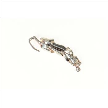 Sterling Silver Prowling Jaguar Panther Lioness Animal Stick Pin ...