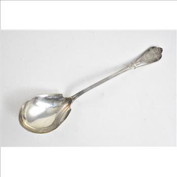 Sterling Silver Tiffany & Co Tiffany Pattern Monogram 10.25" Serving ...