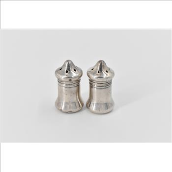 Sterling Silver VL Sterling Vintage Salt & Pepper Shaker Set (2 pcs ...