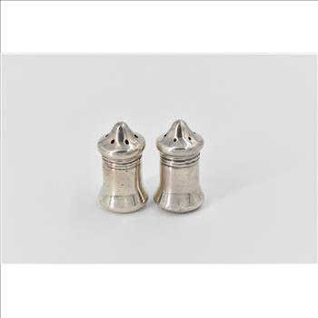 Sterling Silver VL Sterling Vintage Salt & Pepper Shaker Set (2 pcs ...