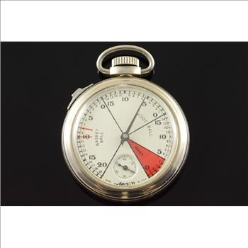 Vintage Aristo Manual Wind Sports Period Timer 50mm Case Pocket Watch ...