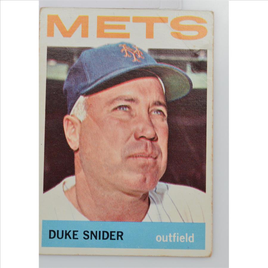 1964 Duke Snider Mets Topps #155 | Property Room