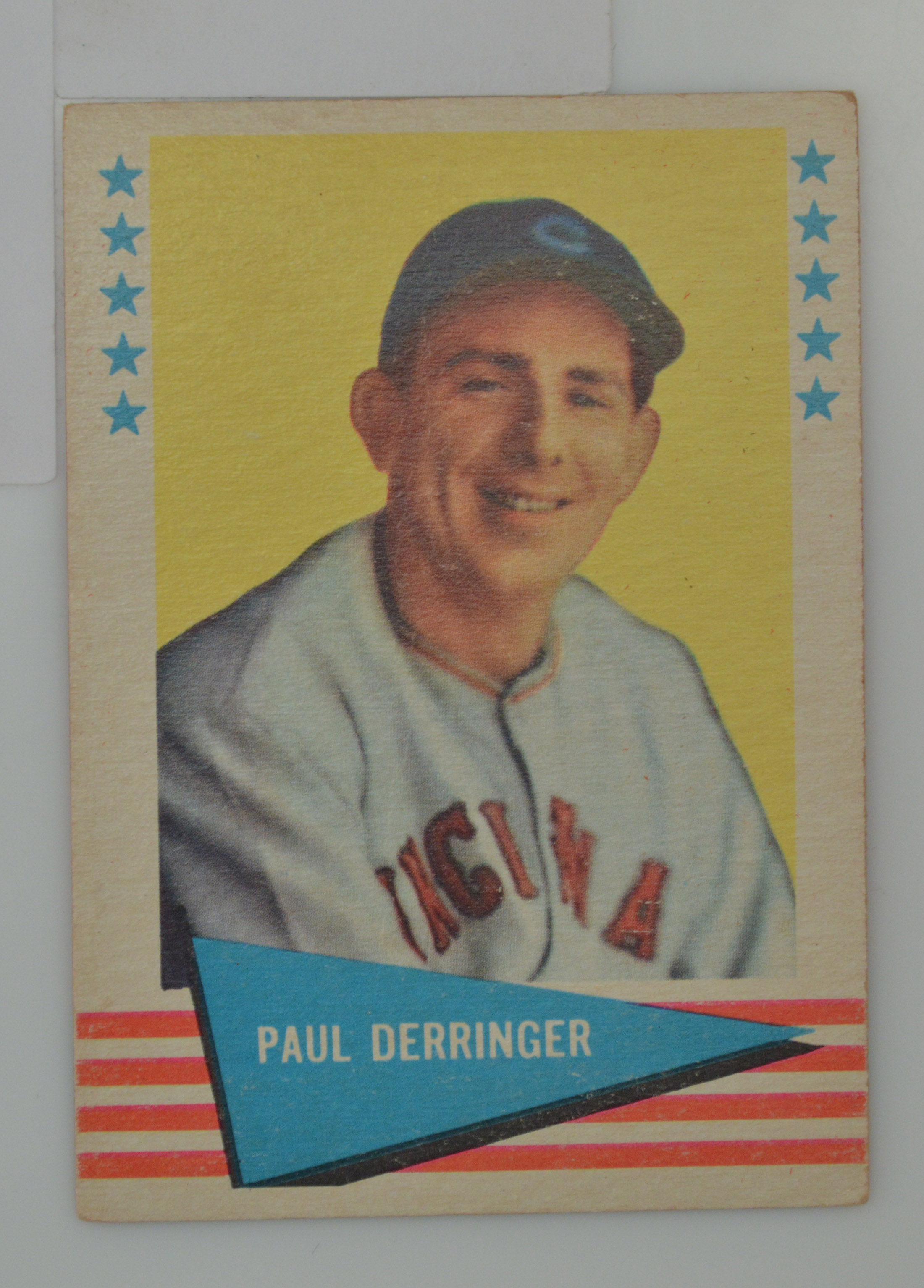 1961 Baseball Greats Paul Derringer Fleer #20 | Property Room