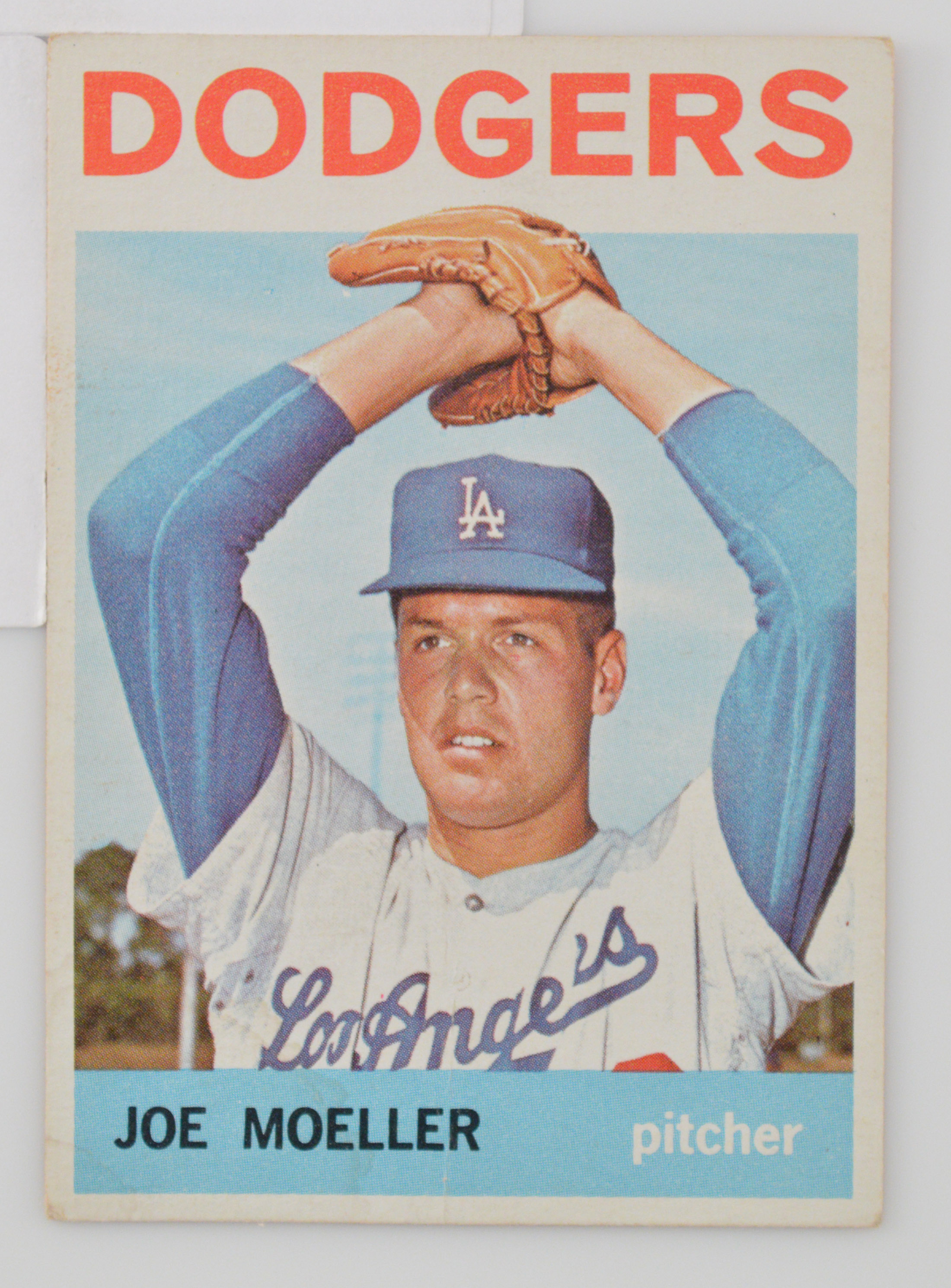 1964 Joe Moeller Dodgers Topps #549 | Property Room