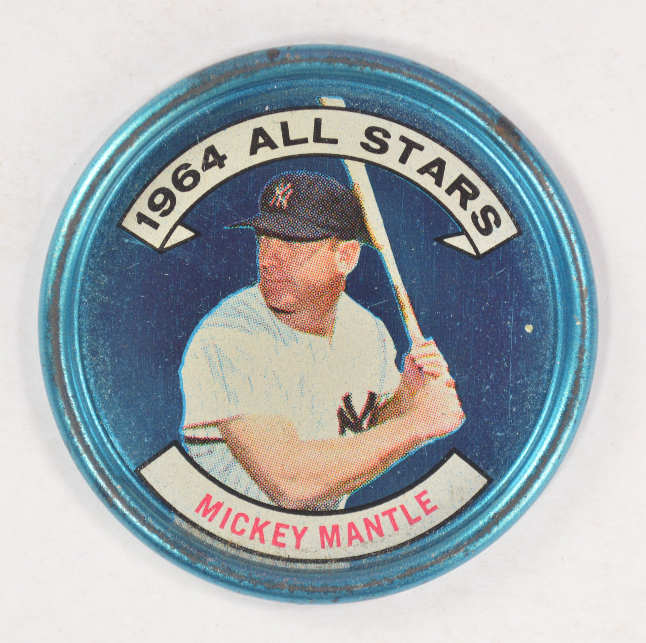 1964 Mickey Mantle New York Yankees Topps Baseball Coin | Property Room
