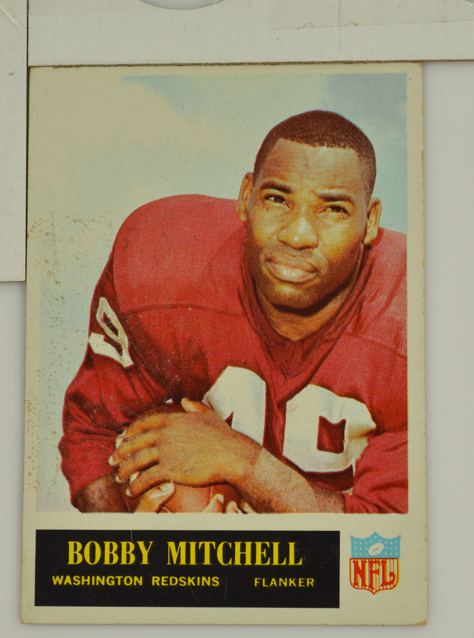 1965 Bobby Mitchell Washington Redskins Philadelphia #191 Football Card ...