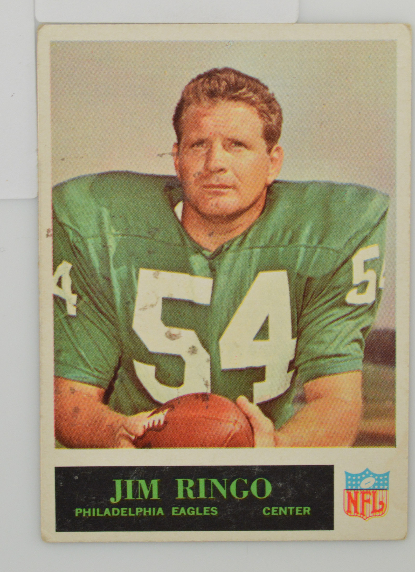 1965 Jim Ringo Eagles Philadelphia #138 Football Card | Property Room