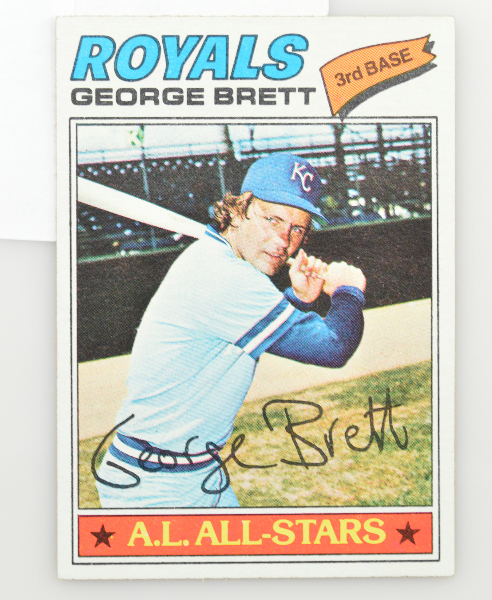 1977 George Brett Royals A.L. All-Stars Topps #580 | Property Room
