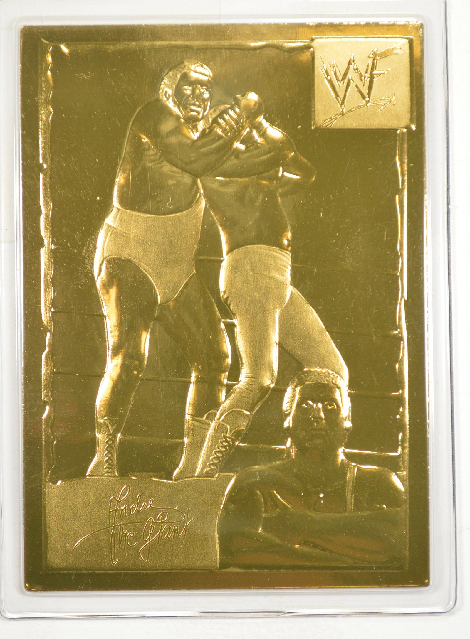 22K Gold Andre The Giant Limted Edition Danbury Mint WWE ...